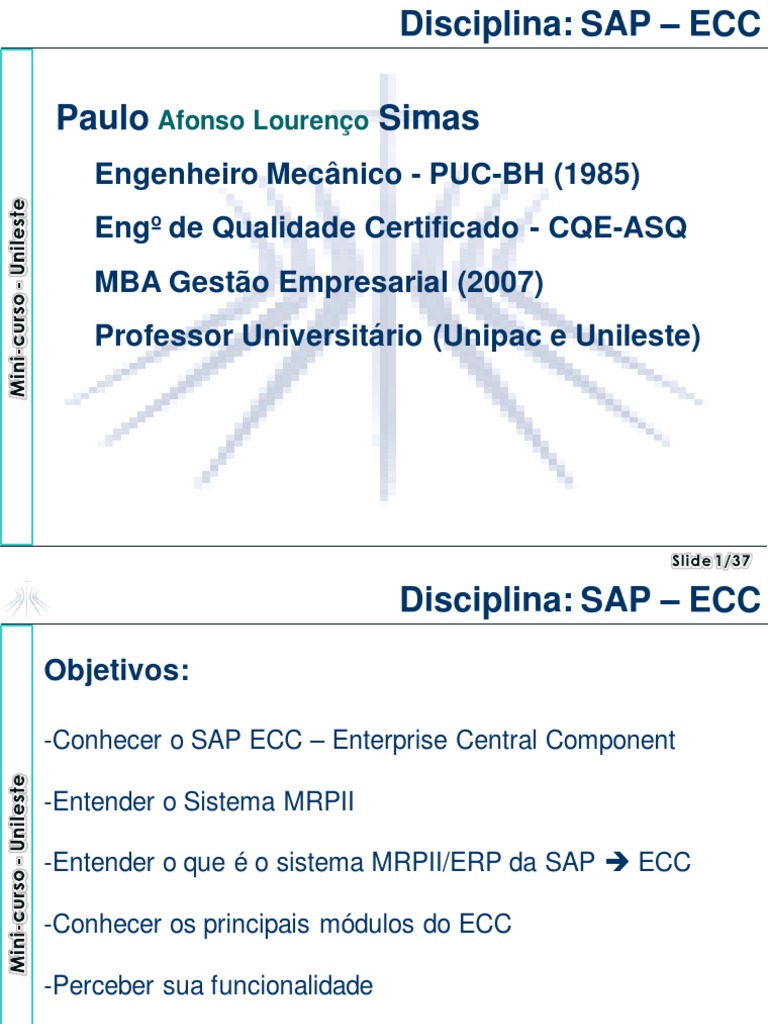 Aula SAP Parte1 | PDF | Sap Se | Business