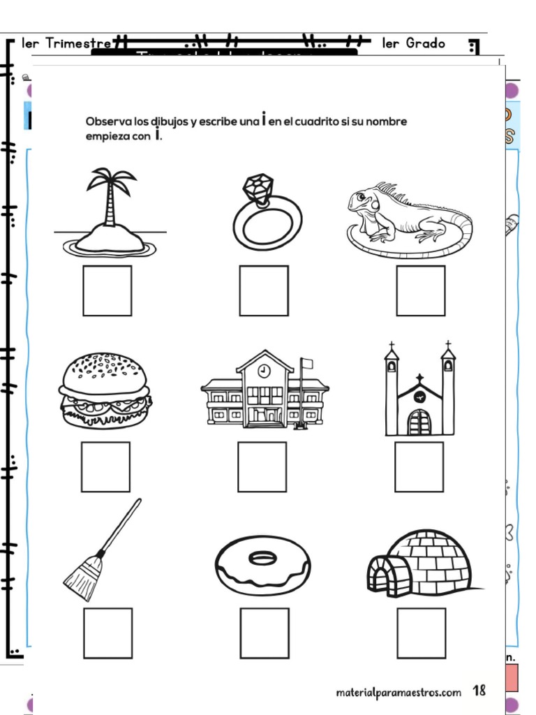Actividades Números Del 1 Al 10 | PDF