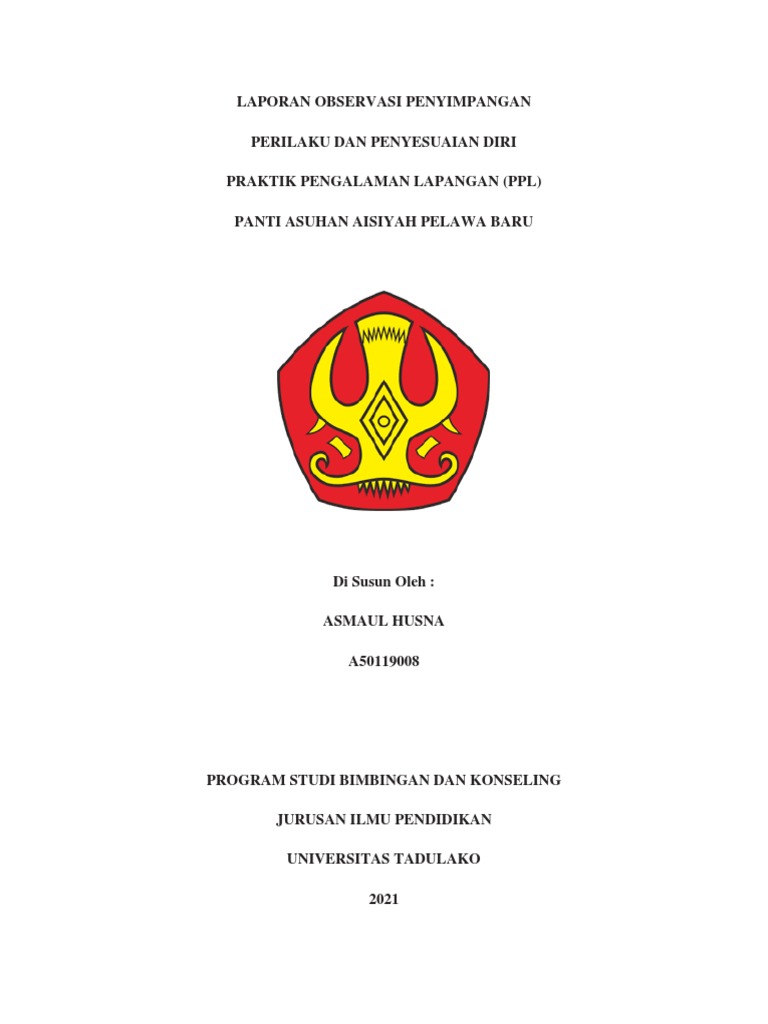 Husna Tgs Akhir PPL Pengenalan BK Di Luar Sekolah (1) - Dikompresi | PDF