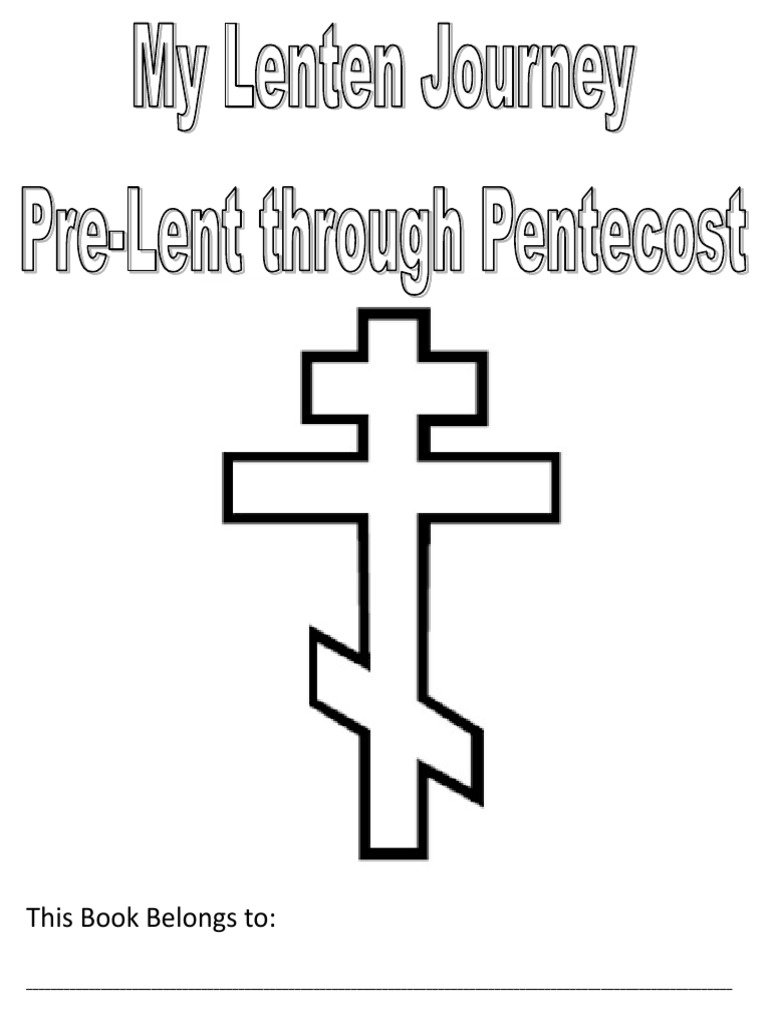 Elementary Triodion and Lenten Book | PDF | Pentecost | Jesus