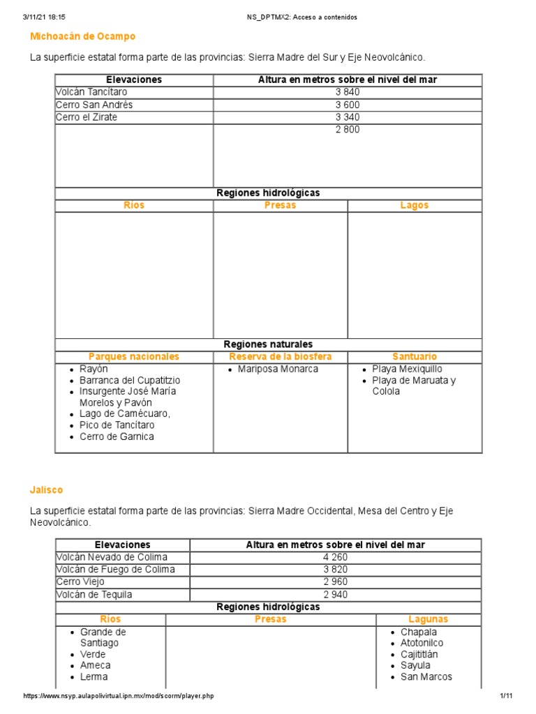 Region Occidente | PDF | México