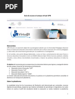 Tutorial Ingreso Al Campus Virtual, UCC Presencial | PDF