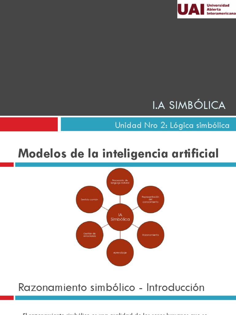 Clase 3 - IA Simbólica | PDF | Inteligencia artificial | Inteligencia ...