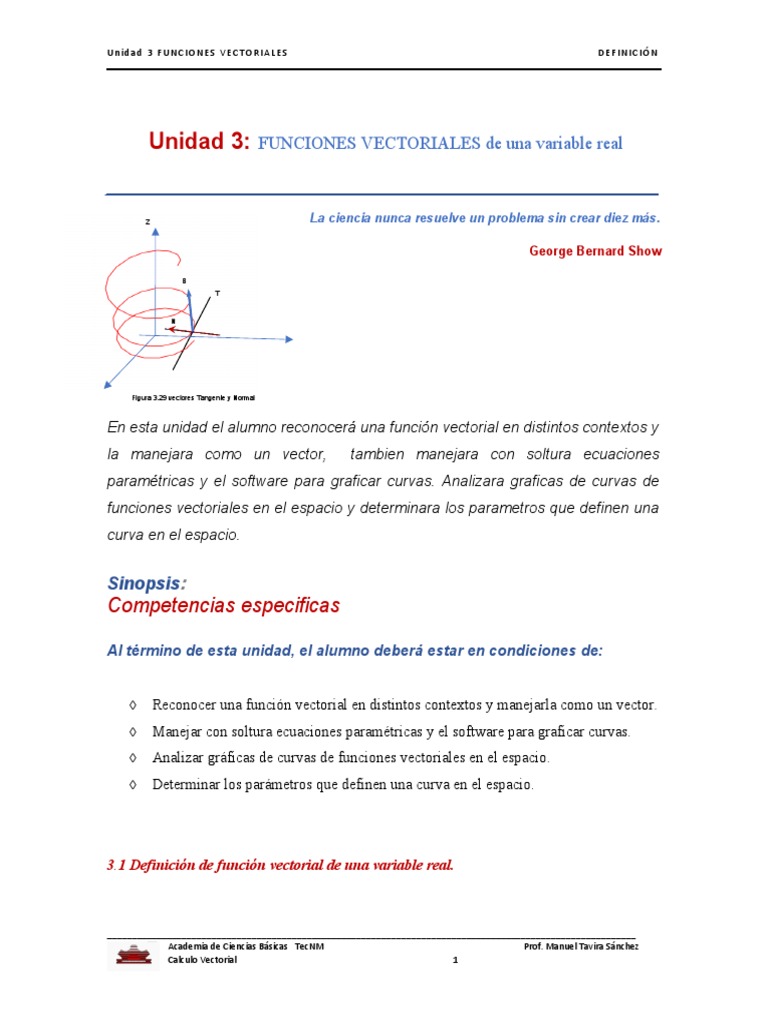 Unidad 3 | PDF | Vector Euclidiano | Integral
