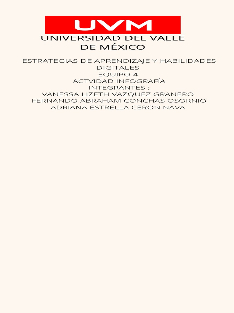 Historia y Estrategias de UVM | PDF | México | Aprendizaje