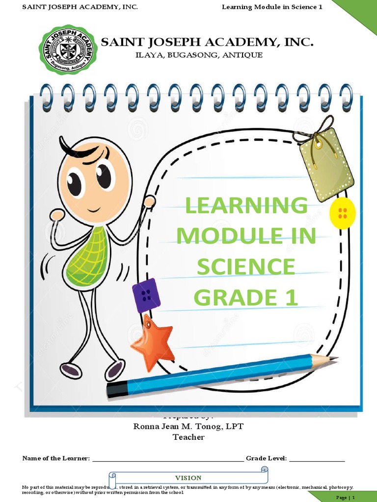 SCIENCE Week 1 | PDF | Odor | Learning