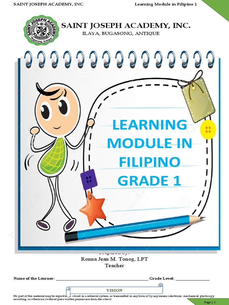 FILIPINO Week 1 | PDF | Learning