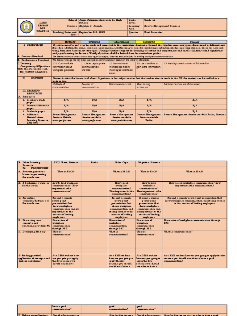 Ems-DLL Week 2 | PDF | Teaching Method | Learning