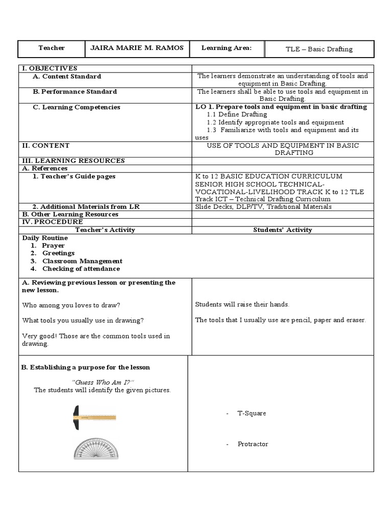 DLL in Technical Drafting PDF Free | PDF | Technical Drawing | Drawing