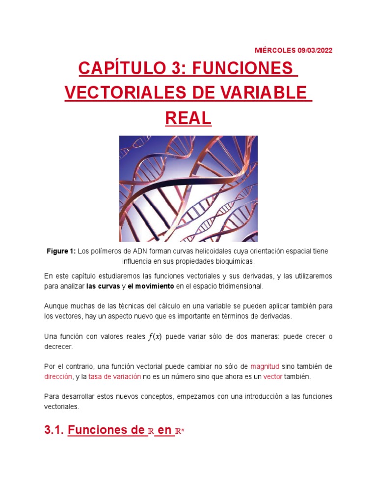 CAPITULO3 | PDF | Vector Euclidiano | Integral