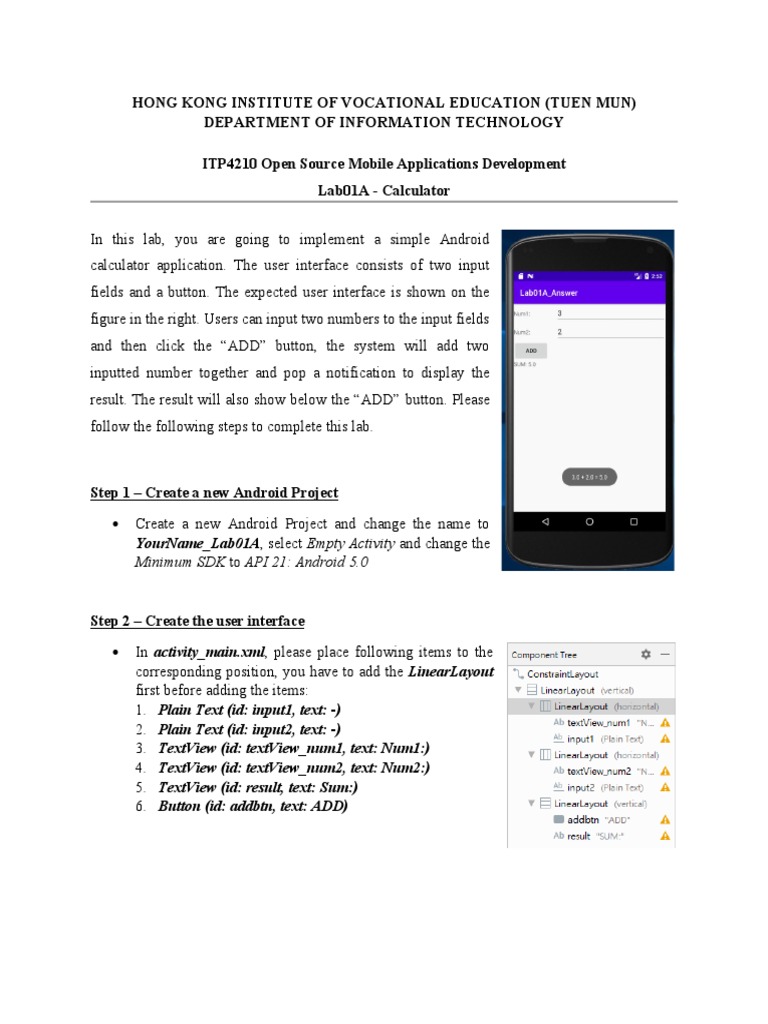 Lab 01A | PDF