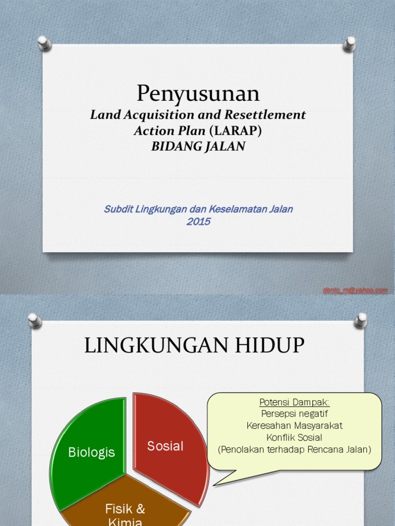Penyusunan LARAP Bidang Jalan | PDF