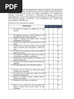 Cuestionario de Dependencia Emocional Cde | PDF | Las emociones | Adultos