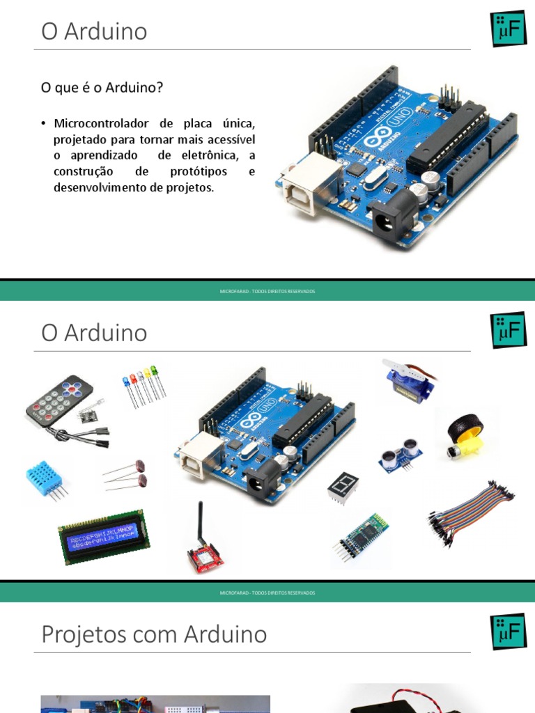 Curso Arduino - Módulo 1 | PDF | Arduino | Resistor