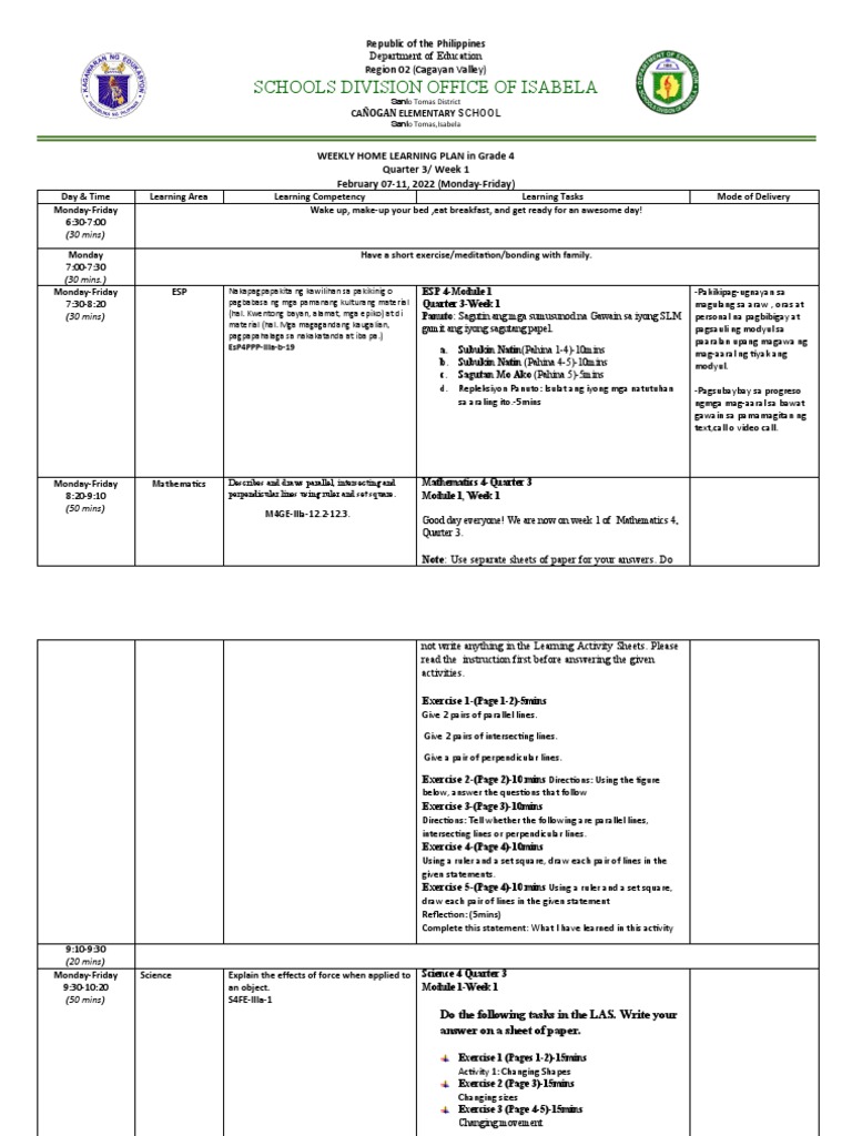 NEW WHLP Q3-WHLP-Week 1 | Download Free PDF | Learning