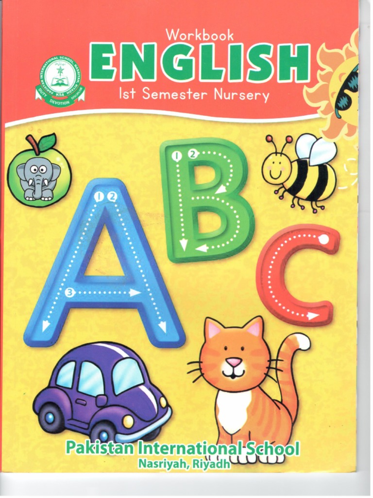 English Class Nursery | PDF