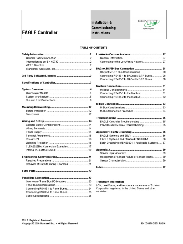 Installation and Commisioning of Eagle Controller | PDF | Programmable Logic Controller ...