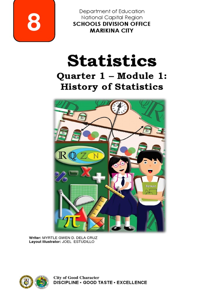 Statistics 8 Q1 Module 1 History Of Statistics Download Free Pdf Statistics Normal