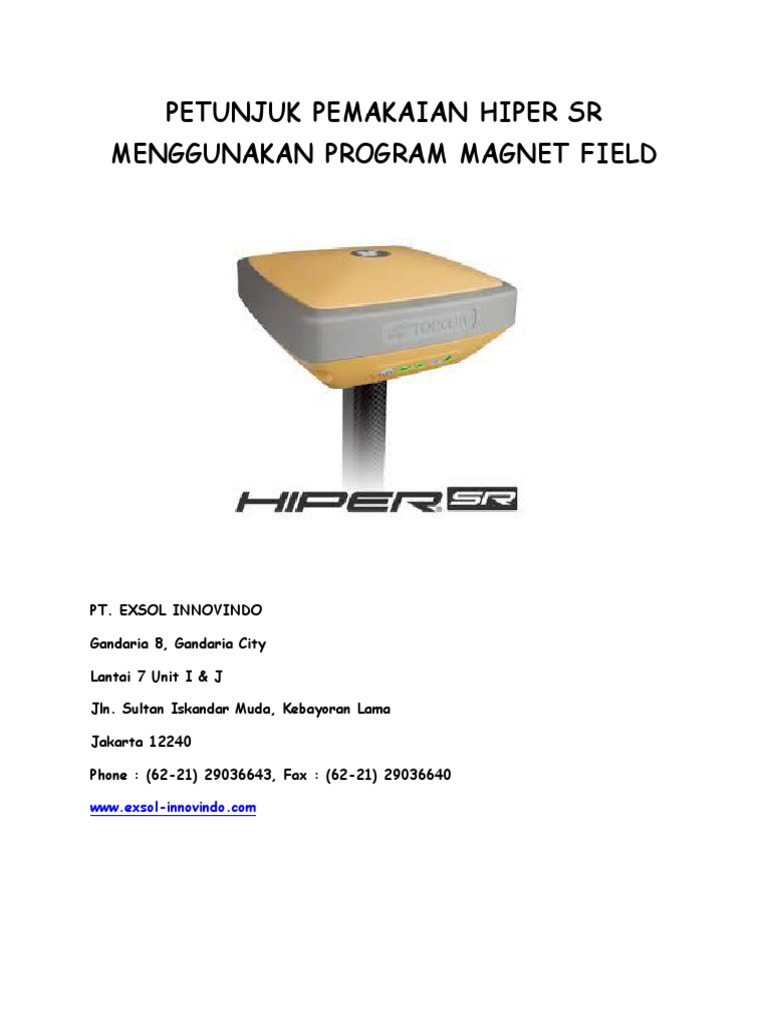 Manual Hiper SR | PDF