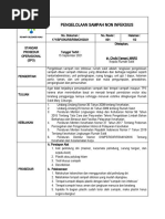 SOP PENGELOLAAN SAMPAH DOMESTIK SERTA PENGELOLAAN AIR LIMBAH | PDF