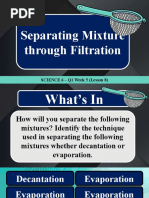 (Science 6 WK 4 L7) - Separating Mixture Through Evaporation | PDF ...