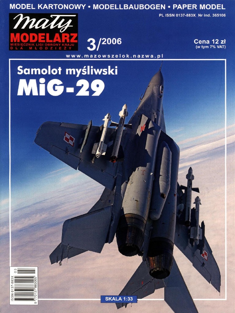 MIG-29 Papercraft | PDF
