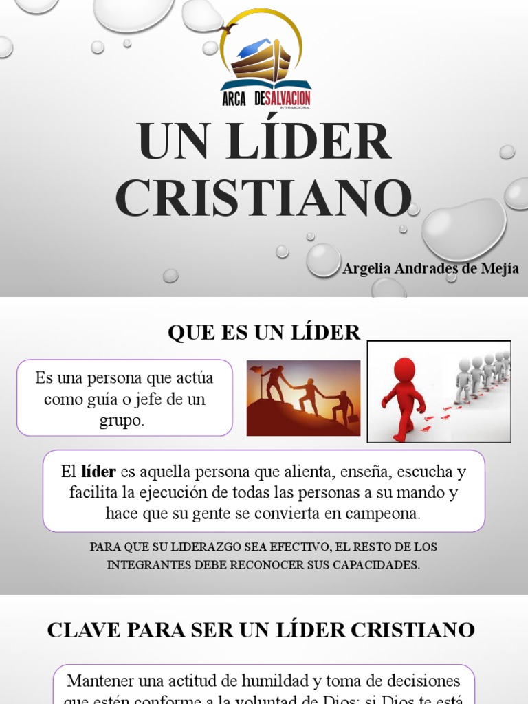 Un Líder Cristiano | PDF | Pablo el apóstol | Liderazgo
