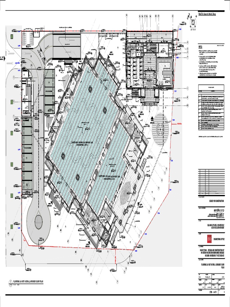 A-811-Flooring Layout Overall Ground Floor Plan | PDF | Economic Sectors