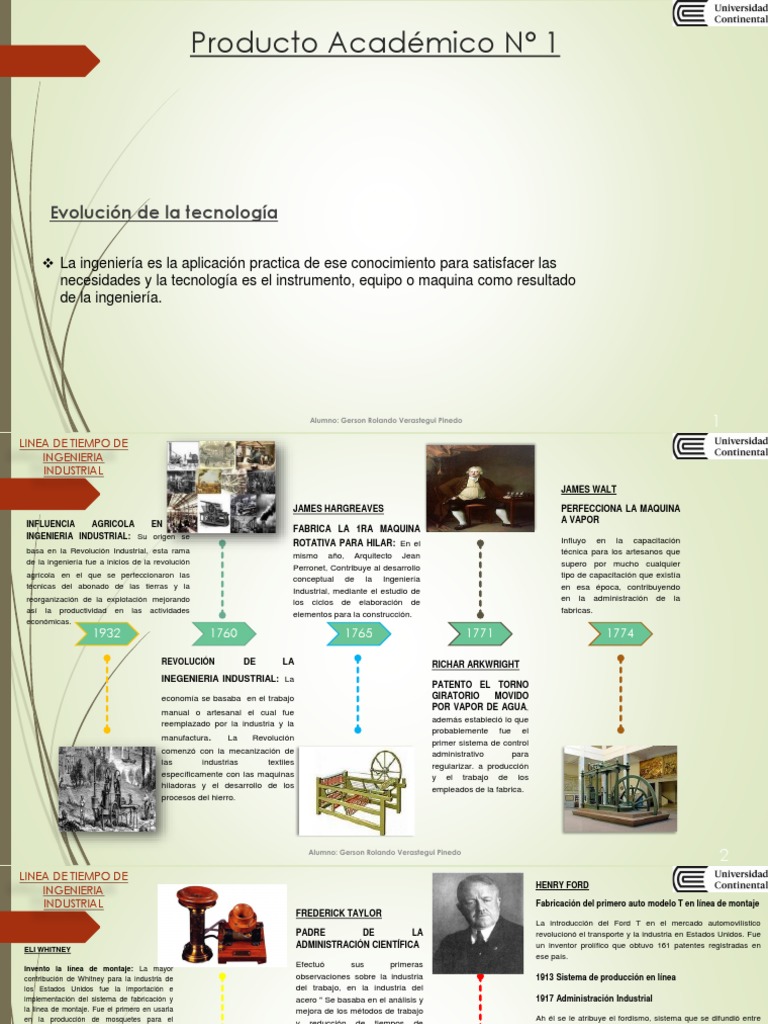 Producto Academico N°1 | PDF | Ingeniería | Ingeniería Industrial
