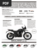 Royal Enfield Himalayan 411 Technical Specifications Spanish PDF | PDF | Inyección de ...
