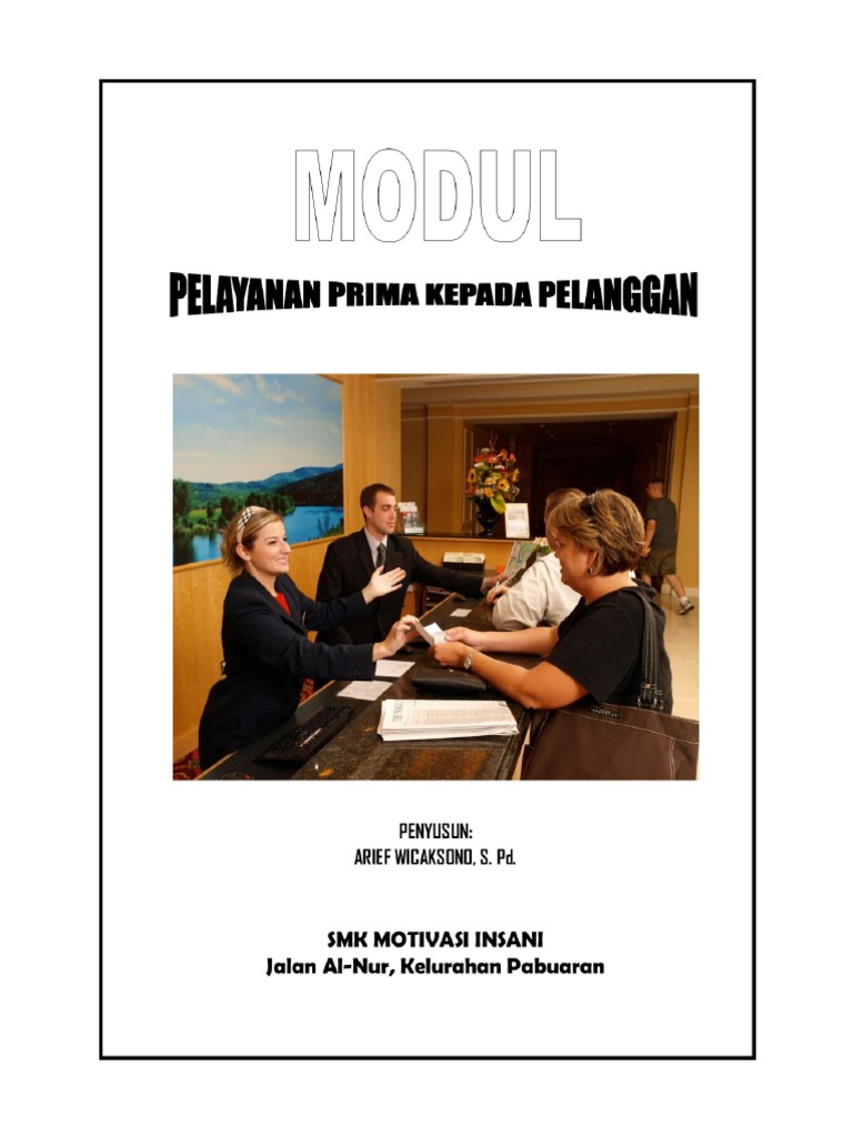 Modul Pelayanan Prima Kepada Pelanggan | PDF Modul Pelayanan Prima Kepada Pelanggan | PDF