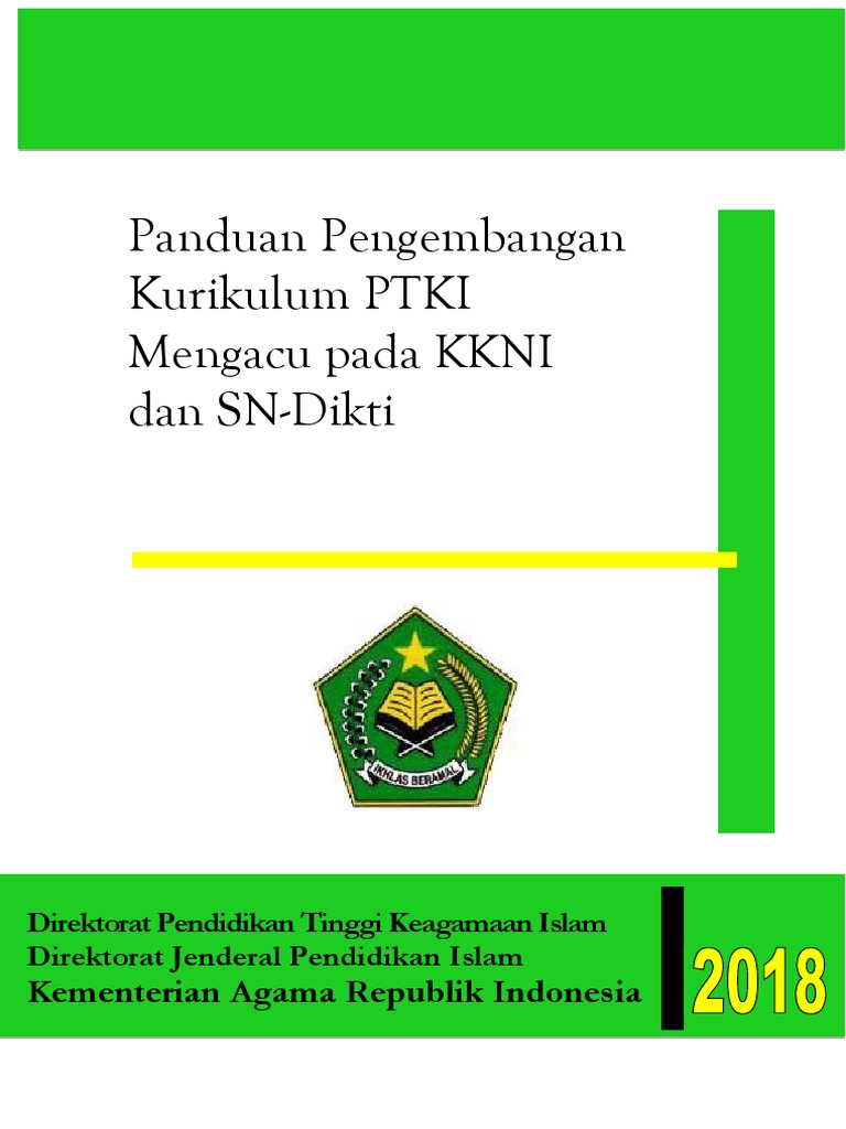 Panduan Kurikulum PTKI Berdasarkan KKNI | PDF