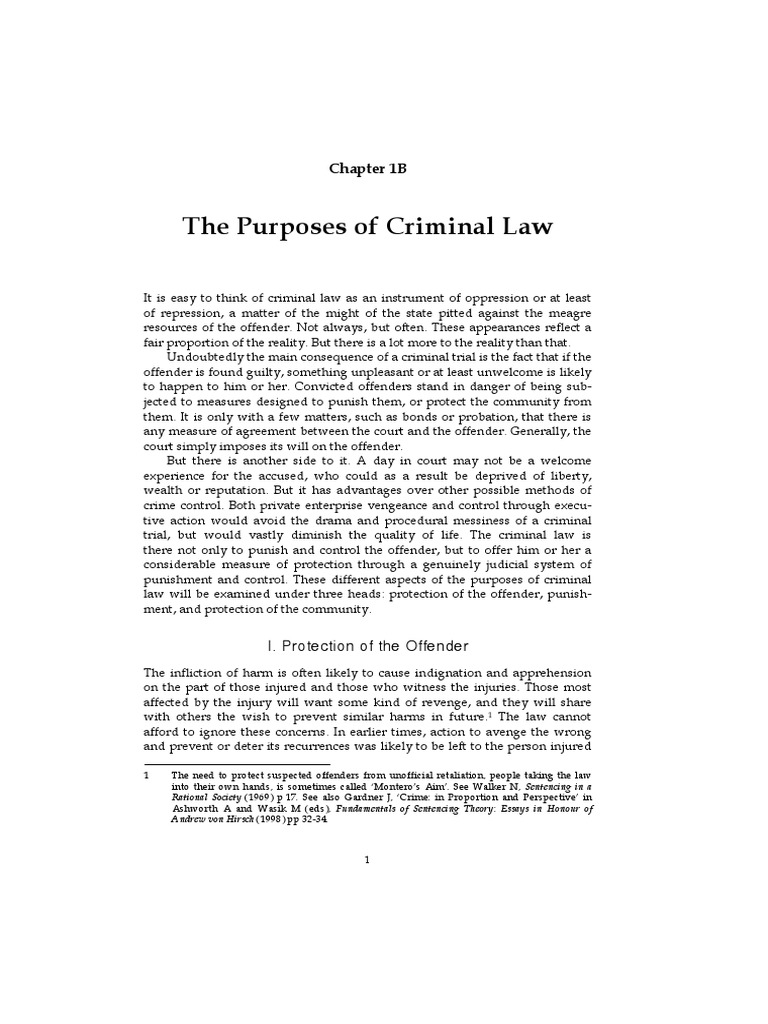 Criminal Laws in Australia. The Purposes of Criminal Law (Inglés) Autor Federation Press | PDF ...