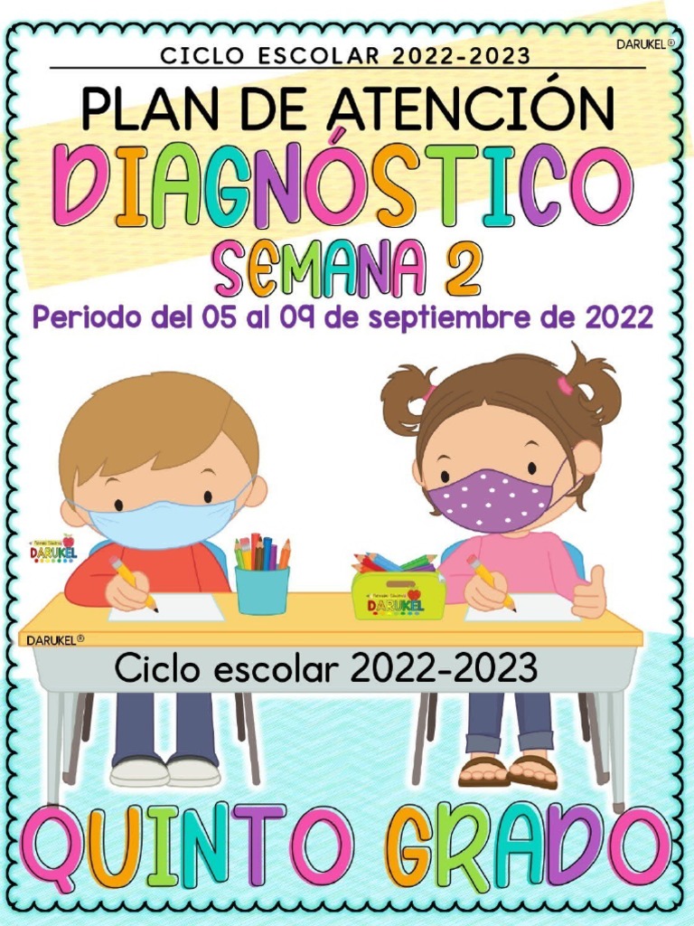 ? MT 5° S2 Plan Atención Darukel 2022-2023 | PDF