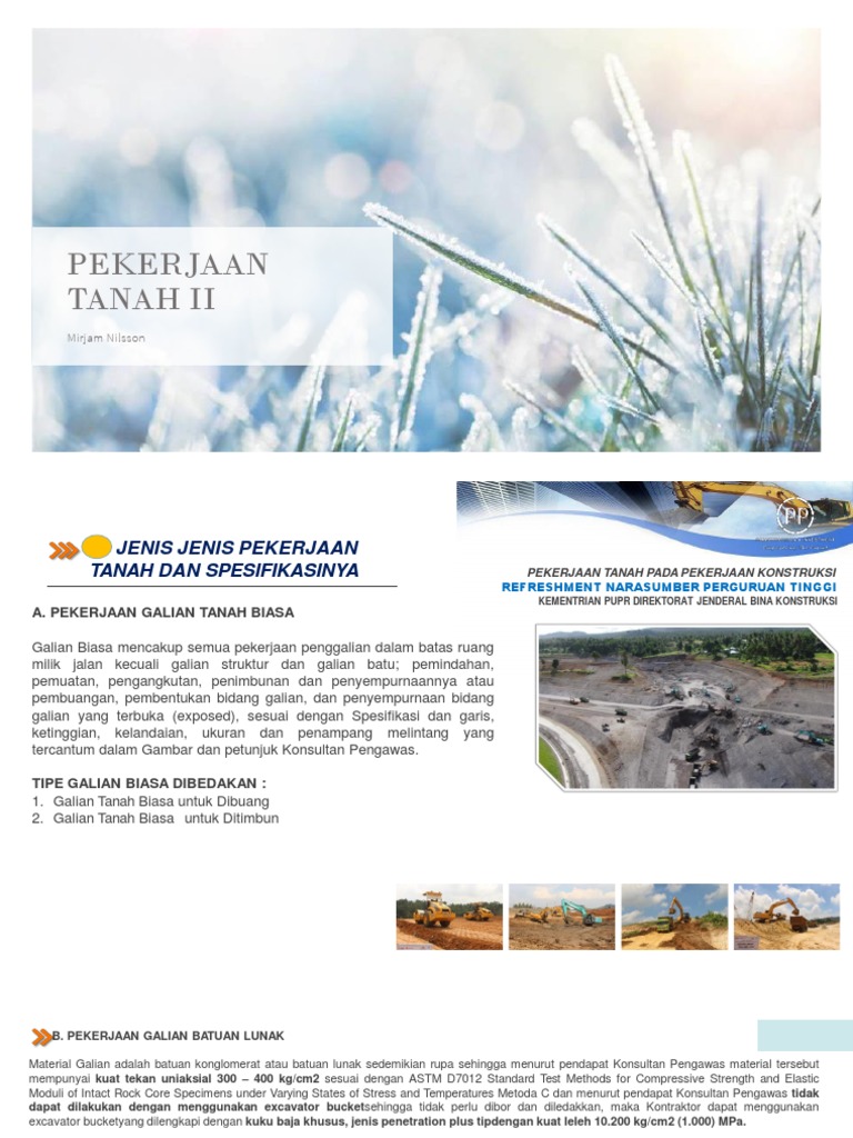 2 - Pekerjaan Tanah 2 | PDF