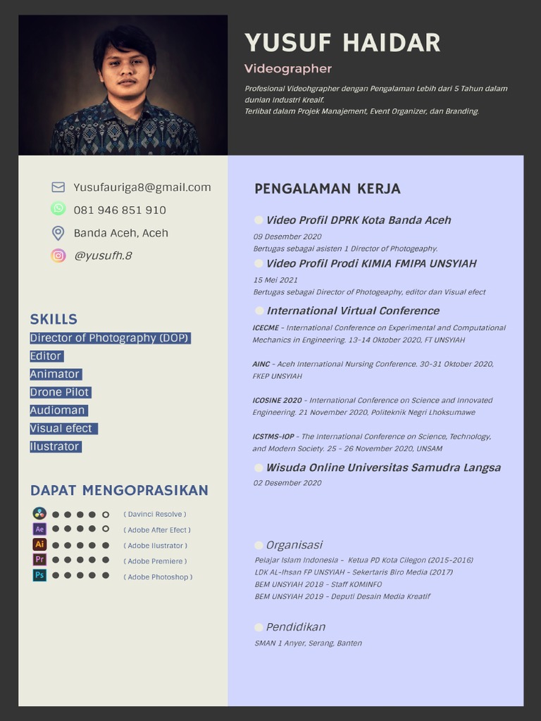 CV Yusuf | PDF