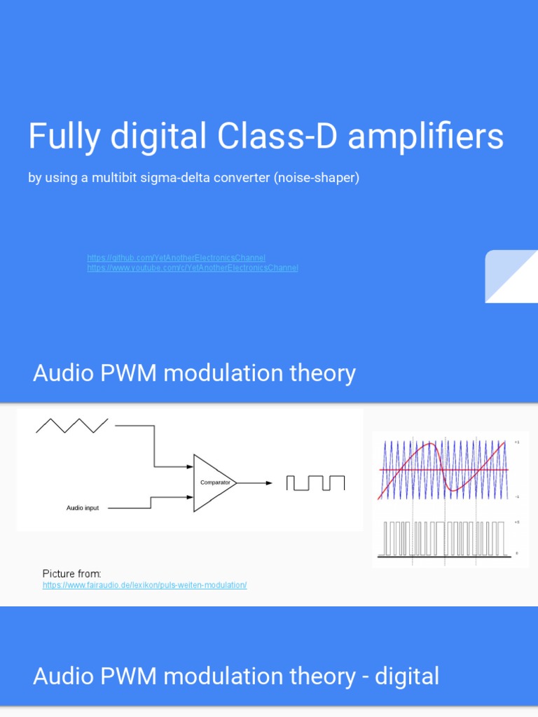 Documentation FPGA ClassD | PDF | Sampling (Signal Processing ... Documentation FPGA ClassD | PDF | Sampling (Signal Processing ...