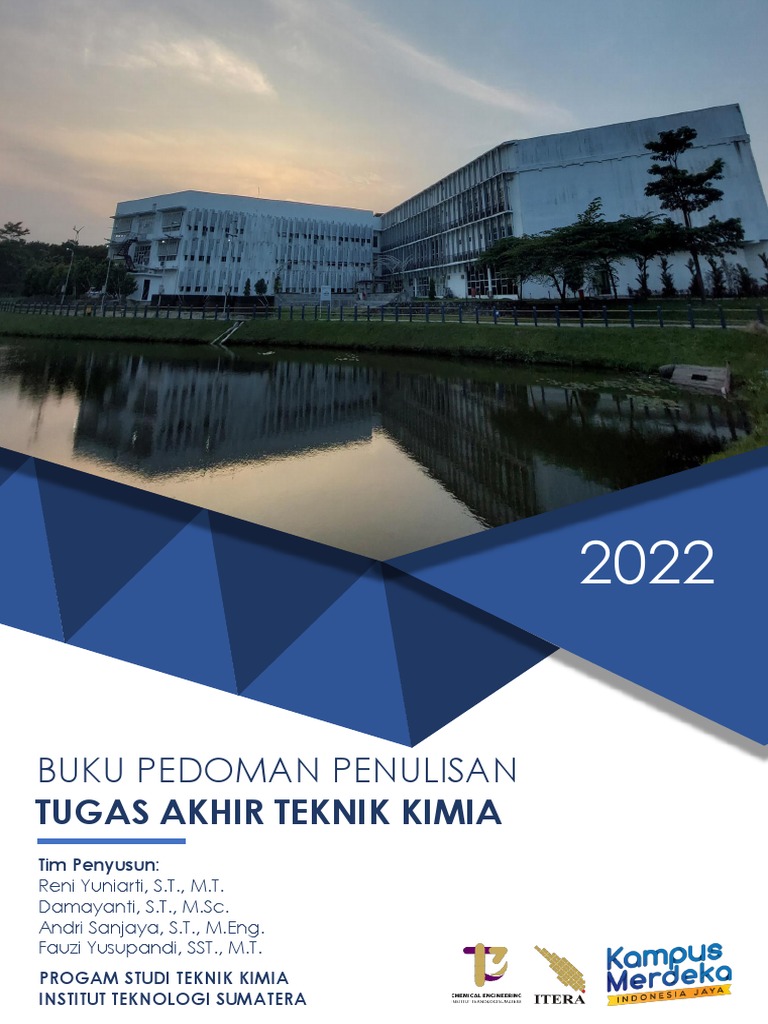 Buku Pedoman Penulisan Laporan Tugas Akhir - TK ITERA | PDF
