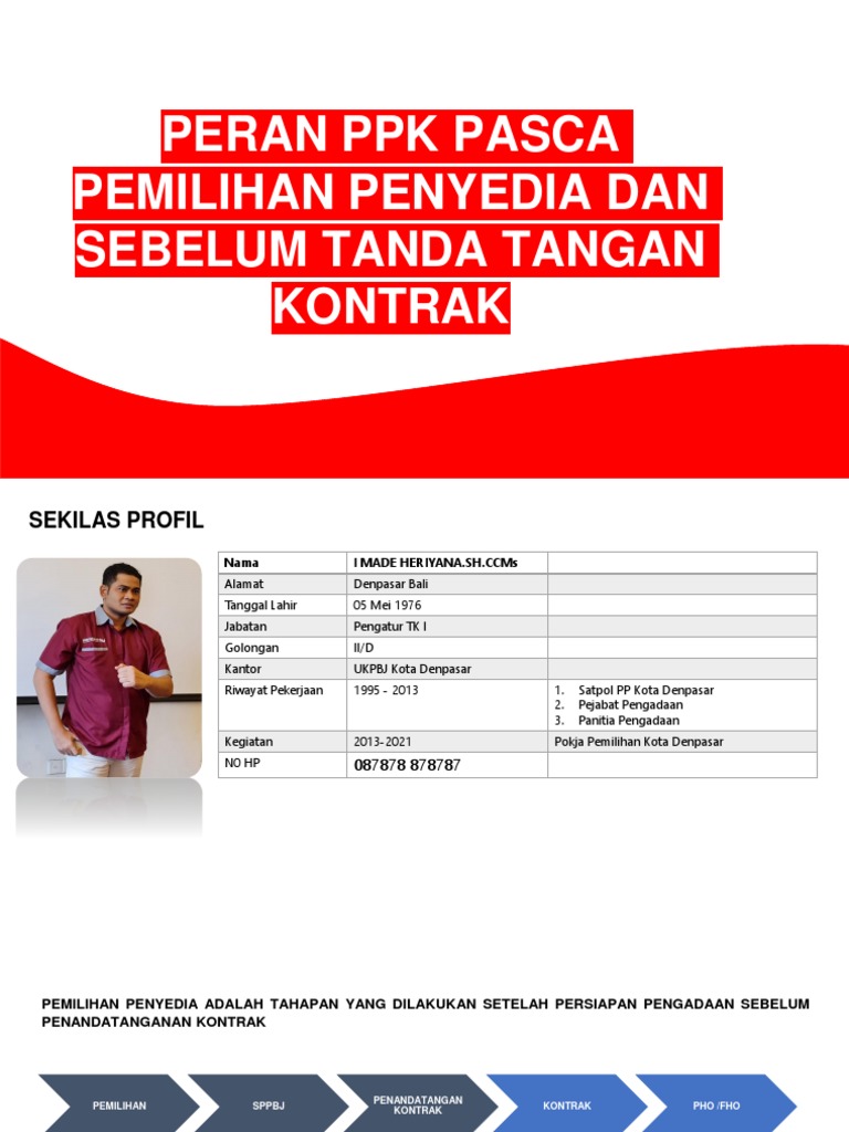 Materi Peran PPK | PDF