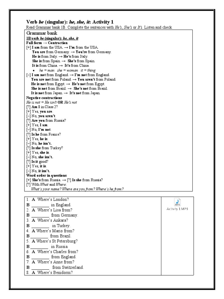 1B World Music | PDF | Syntax | Grammar