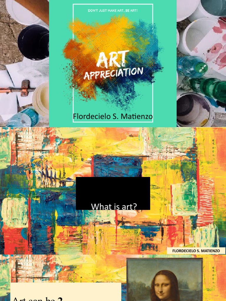 GEC 7 - Arts Appreciation | PDF | The Arts | Experience