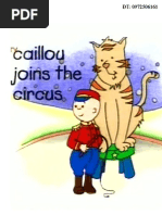 03 Caillou Is Afraid of The Dark | PDF