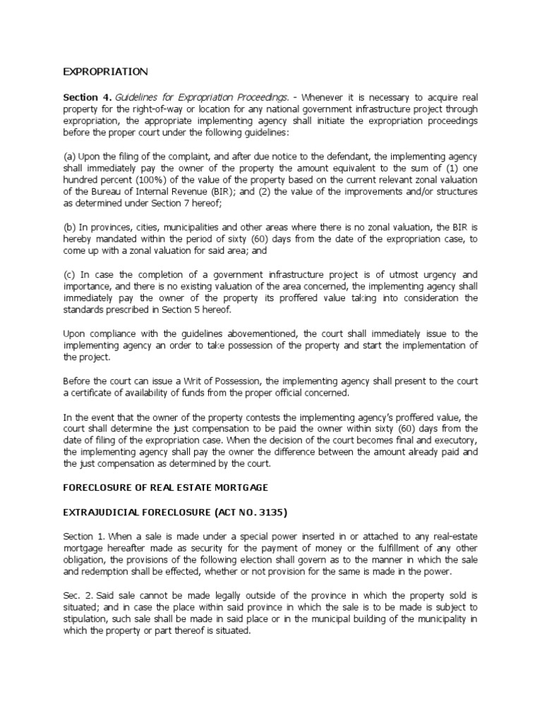 Compilation of Special Laws | PDF | Mortgage Law | Foreclosure