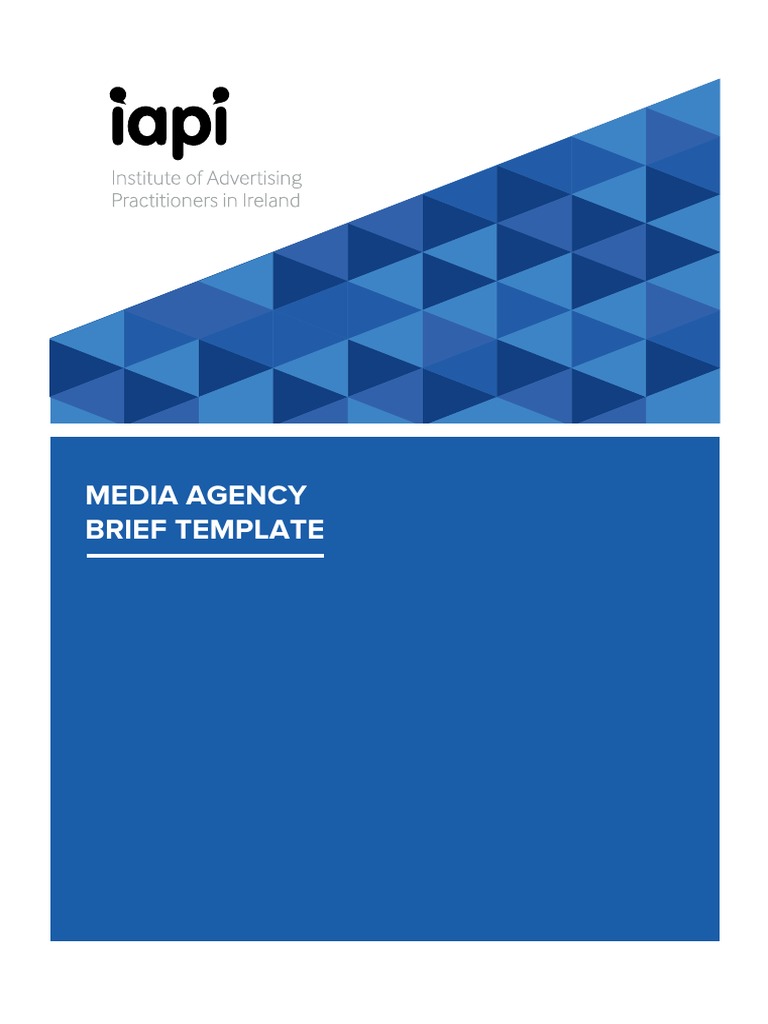 Media Agency Brief Template2 | PDF