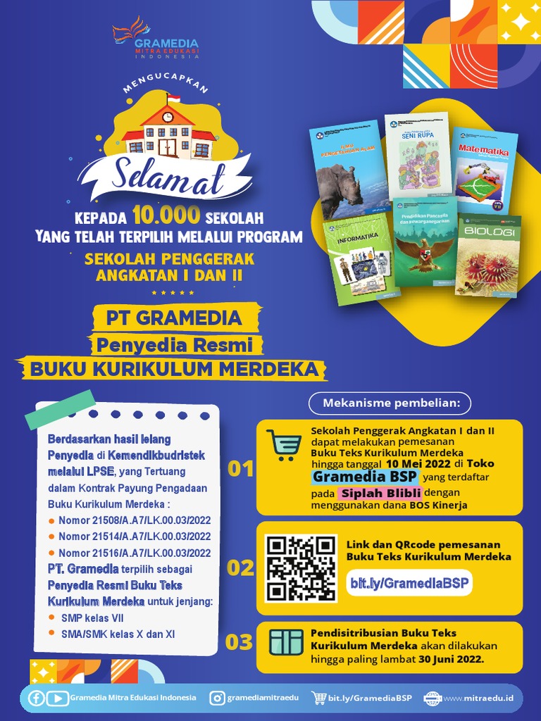 Flyer Kurikulum Merdeka (Sekolah Penggerak) - Kls Vii | PDF