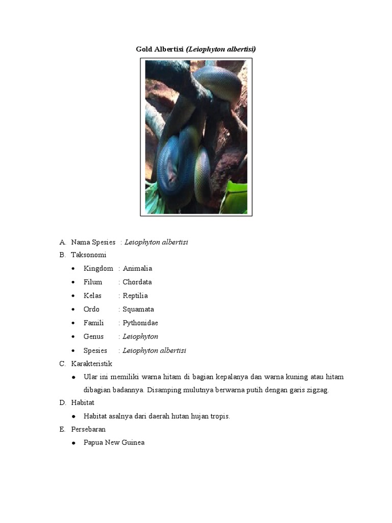 Spesies Reptil Unik di Papua New Guinea | PDF