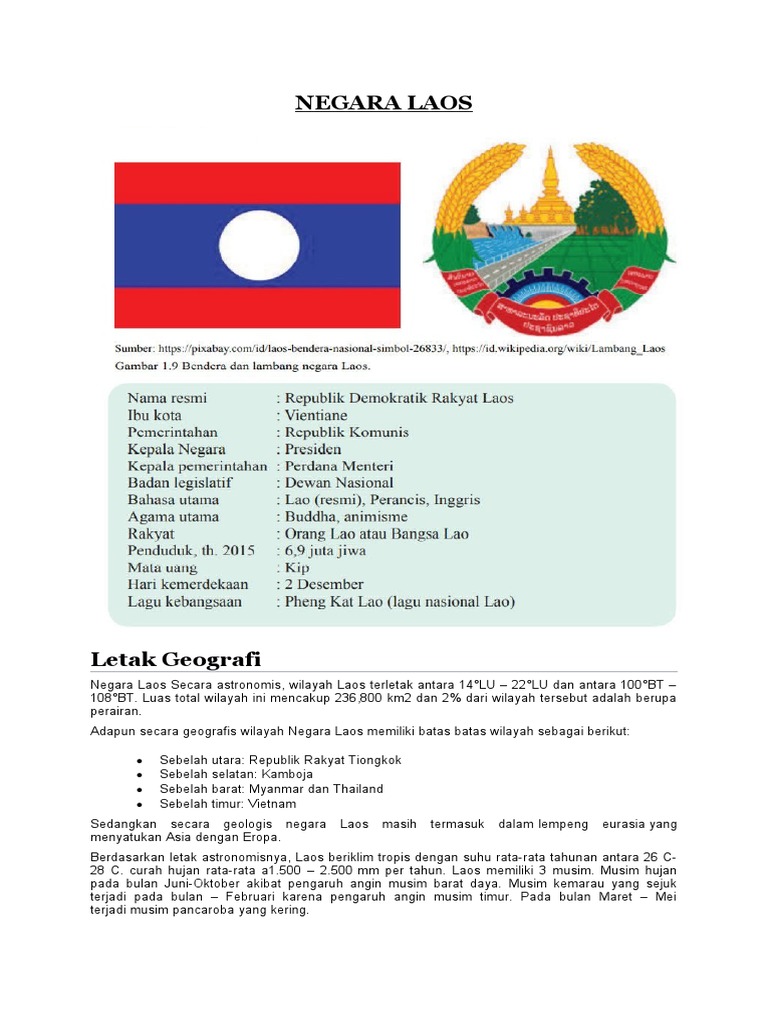 Negara Laos | PDF
