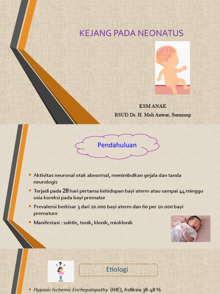 PPT-Kejang Pada Neonatus | PDF
