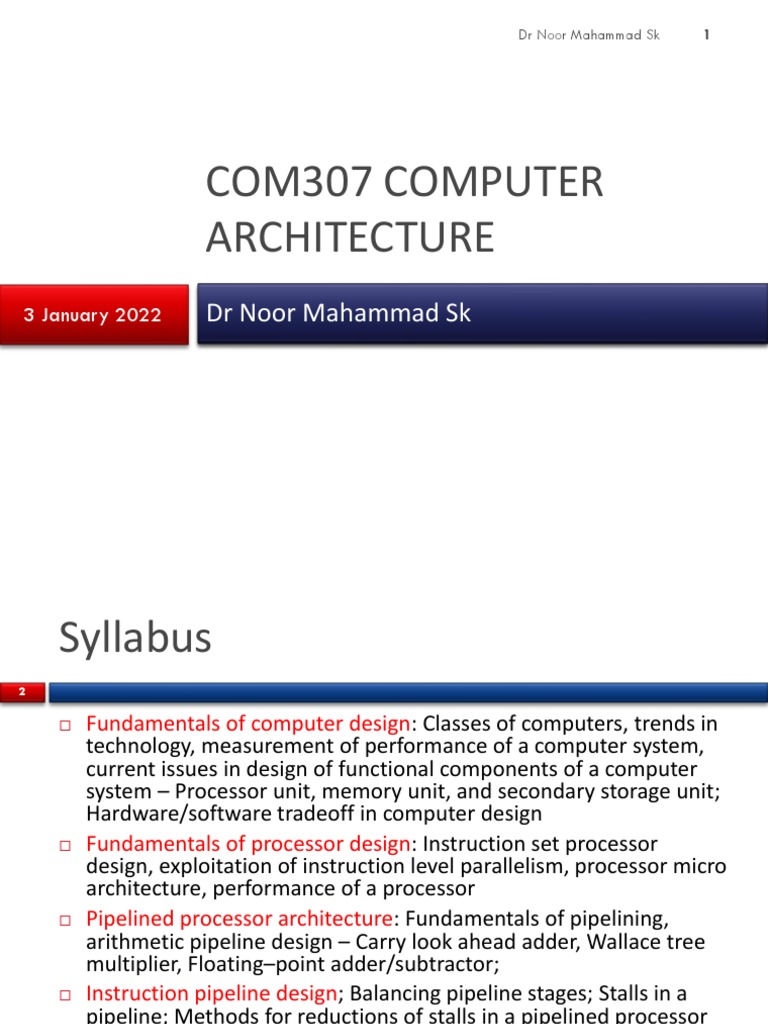 Slide 1 Pdf Central Processing Unit Parallel Computing