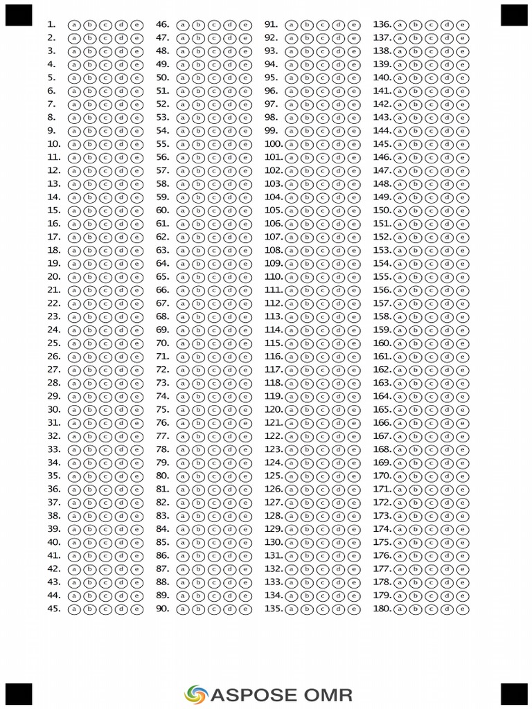 Csc Mock Answersheet Pdf
